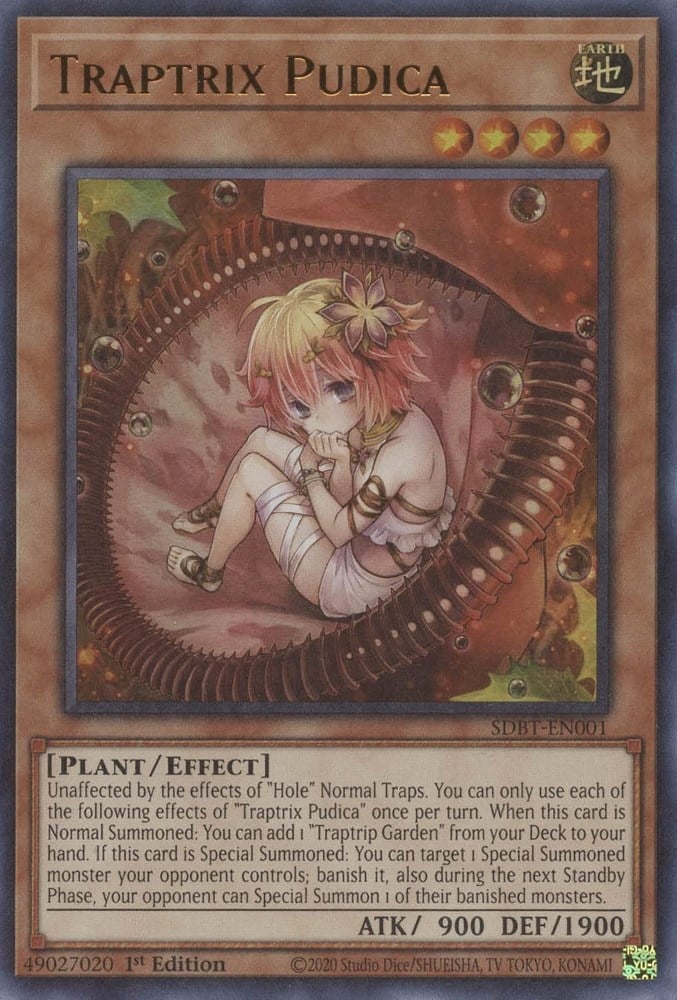 Traptrix Pudica Structure Deck: Beware of Traptrix | Yu-Gi-Oh! | CardTrader