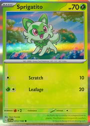 All versions from all sets for Sprigatito | CardTrader
