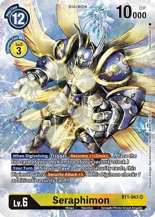 Seraphimon BT-11: Dimensional Phase | Digimon | CardTrader
