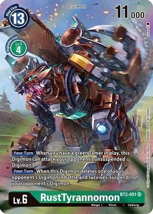 RustTyrannomon BT-11: Dimensional Phase | Digimon | CardTrader