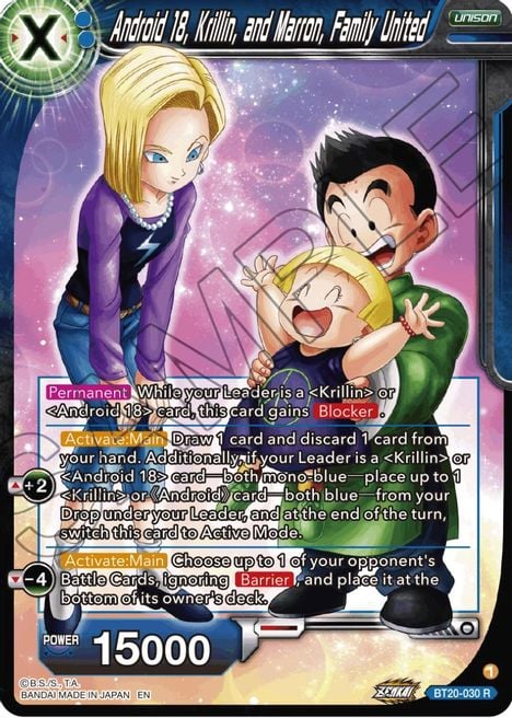 Android 18, Krillin, and Marron, Family United Power Absorbed | Dragon ...