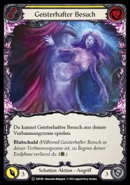 Ghostly Visit (Yellow) History Pack 2 - Black Label | Flesh and Blood ...