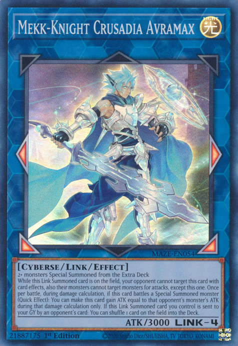 Mekk-Knight Crusadia Avramax Maze of Memories | Yu-Gi-Oh! | CardTrader
