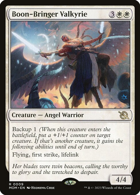Boon-Bringer Valkyrie March of the Machine | Magic | CardTrader