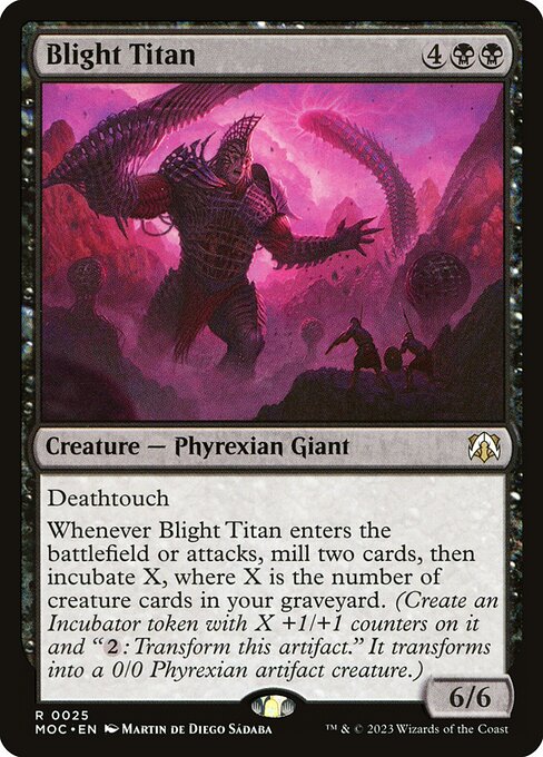 Titano della Piaga Commander: March of the Machine | Magic | CardTrader