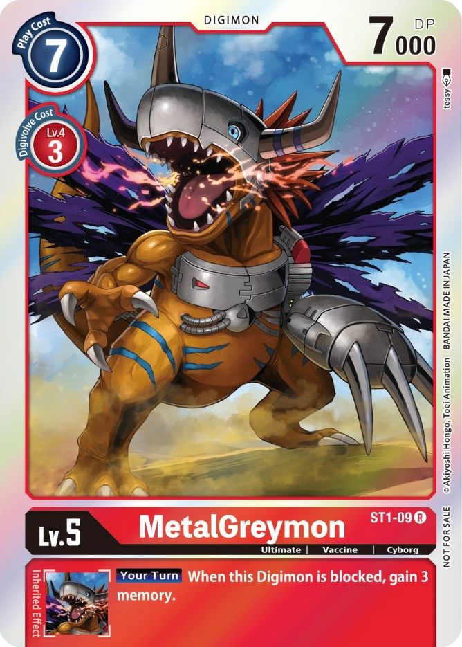 MetalGreymon Official Tournament Pack Events | Digimon | CardTrader