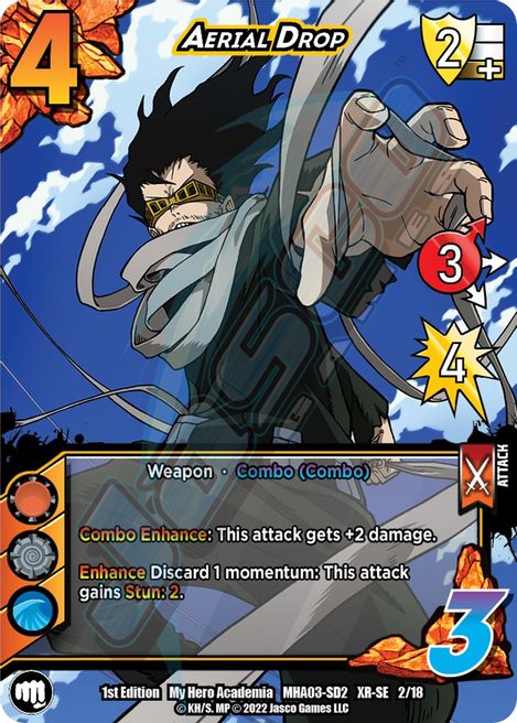 Aerial Drop Heroes Clash | My Hero Academia | CardTrader
