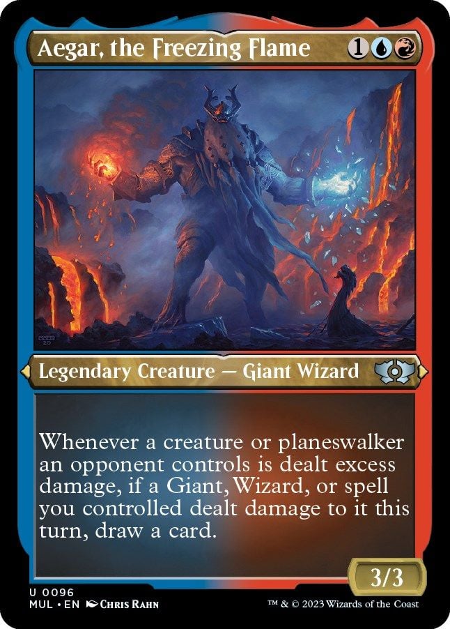 Aegar, the Freezing Flame Multiverse Legends | Magic | CardTrader