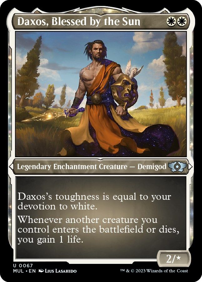 Daxos, Blessed by the Sun Multiverse Legends | Magic | CardTrader