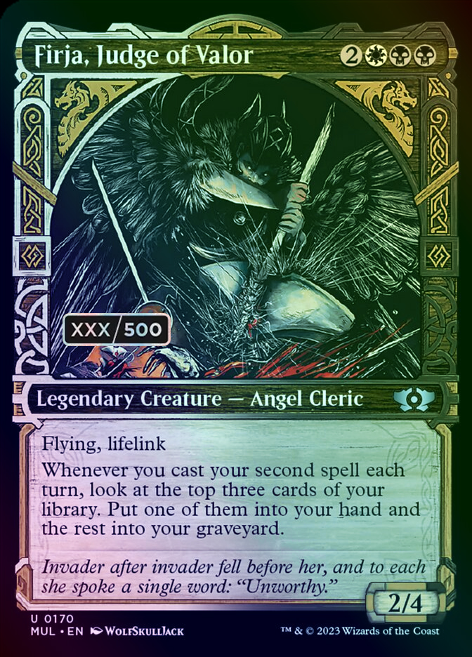 Firja, Judge of Valor Multiverse Legends | Magic | CardTrader
