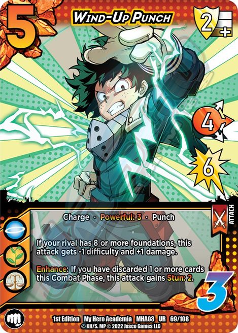 Wind-Up Punch Heroes Clash | My Hero Academia | CardTrader