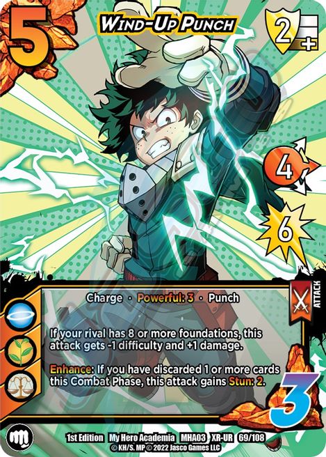 Wind-Up Punch Heroes Clash | My Hero Academia | CardTrader