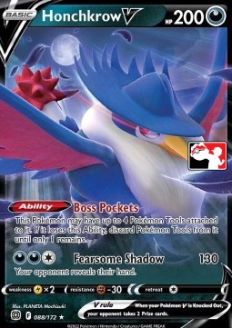 Honchkrow V Play! Pokémon Prize Pack Series Two | Pokémon | CardTrader