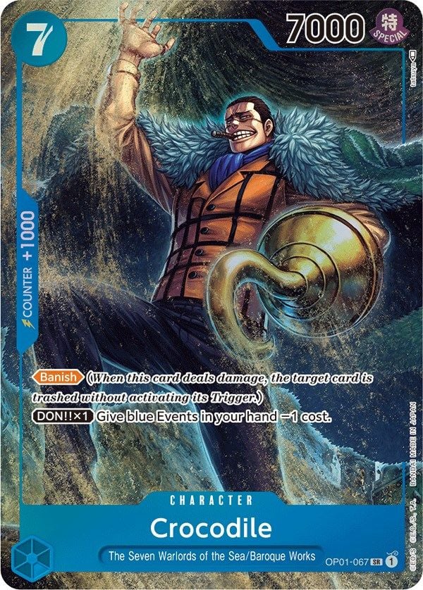 Crocodile OP-01: Romance Dawn | One Piece | CardTrader