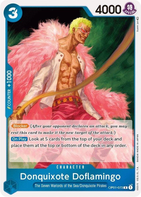 Donquixote Doflamingo OP-01: Romance Dawn | One Piece | CardTrader