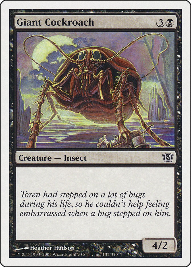 Giant Cockroach Ninth Edition | Magic | CardTrader