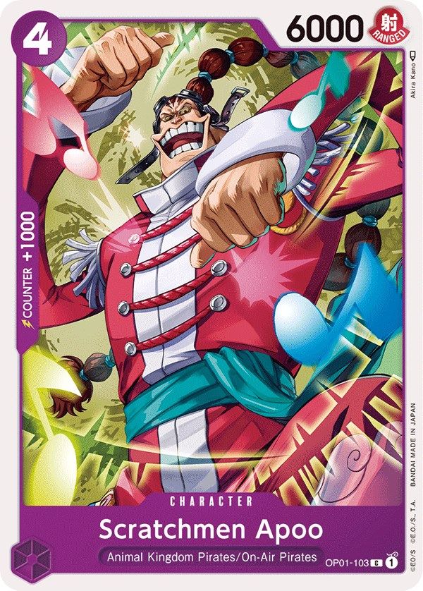 Scratchmen Apoo OP-01: Romance Dawn | One Piece | CardTrader
