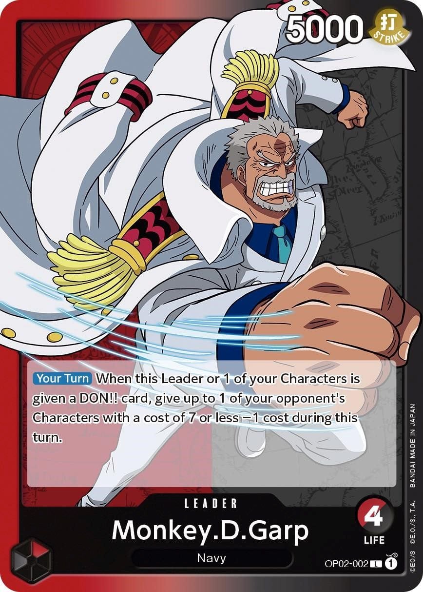 Monkey.D.Garp OP-02: Paramount War | One Piece | CardTrader