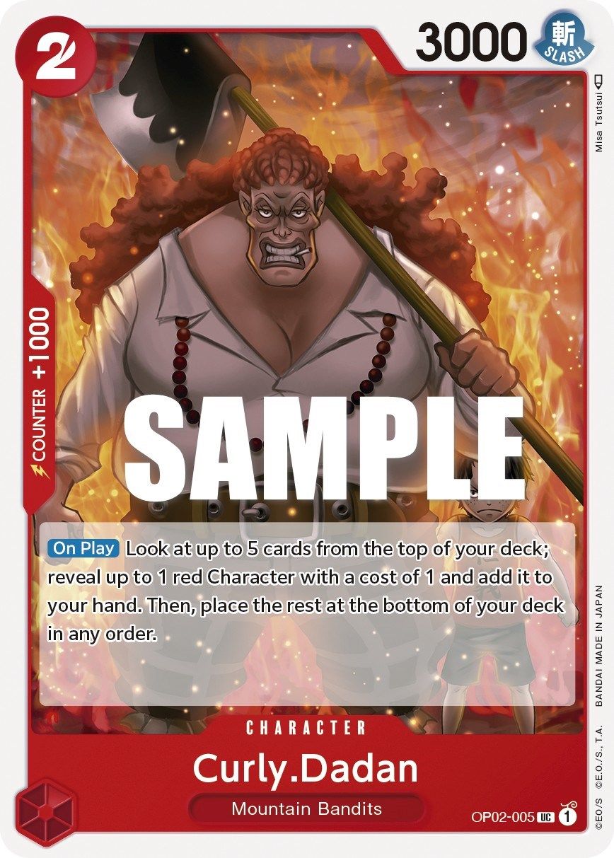 Curly.Dadan OP-02: Paramount War | One Piece | CardTrader