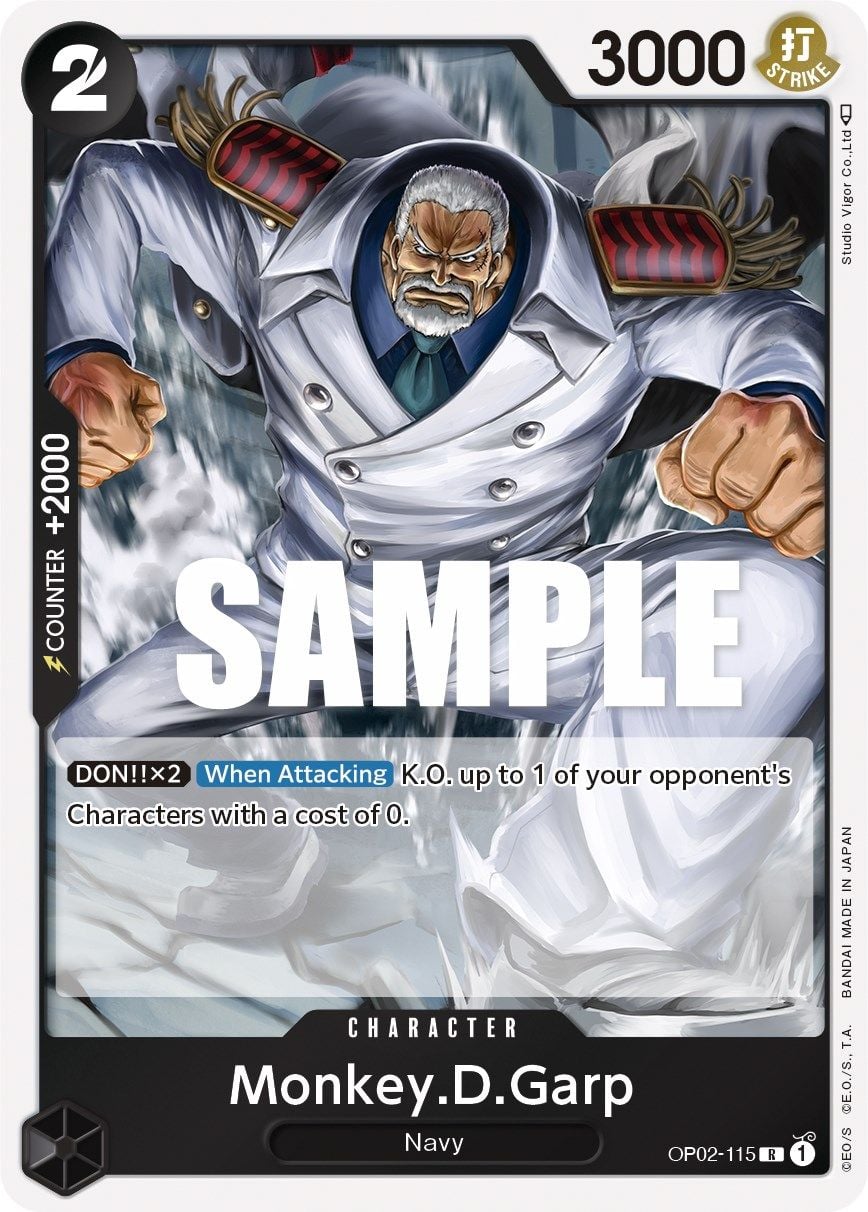 Monkey.D.Garp OP-02: Paramount War | One Piece | CardTrader