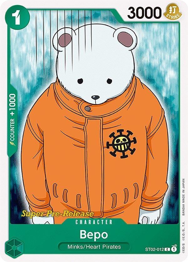 Bepo ST-02: Starter Deck: Worst Generation | One Piece | CardTrader