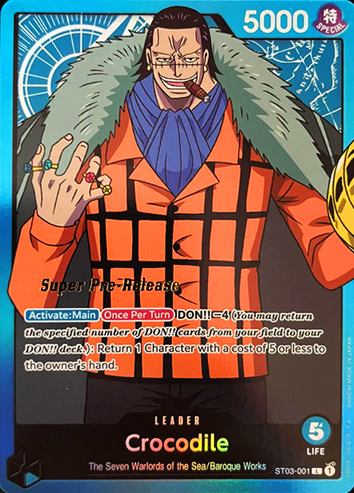 Crocodile ST-03: Starter Deck: The Seven Warlords of the Sea | One ...