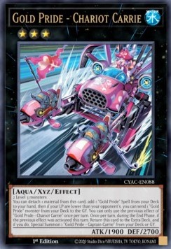 Gold Pride - Chariot Carrier Cyberstorm Access | Yu-Gi-Oh! | CardTrader