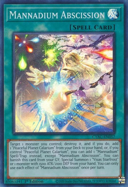 Mannadium Abscission Cyberstorm Access | Yu-Gi-Oh! | CardTrader