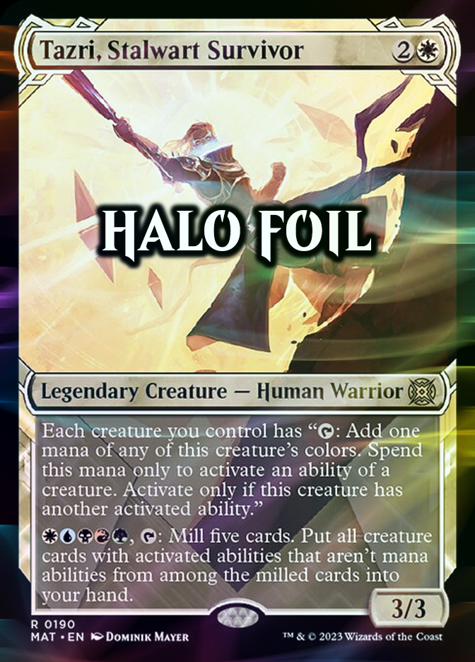 Tazri, Stalwart Survivor March of the Machine: The Aftermath Collectors | Magic | CardTrader