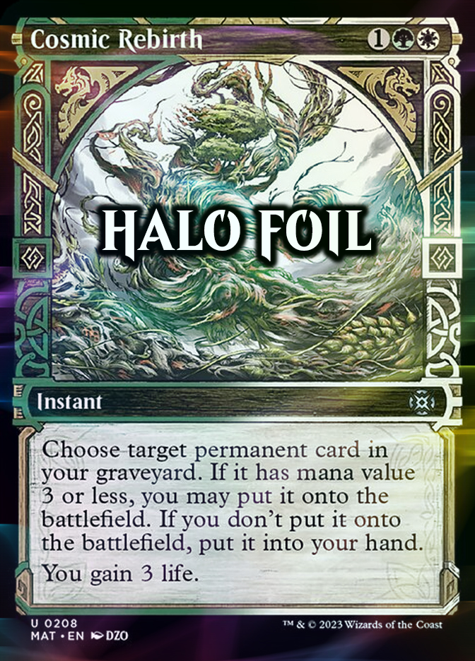 Cosmic Rebirth March of the Machine: The Aftermath Collectors | Magic ...