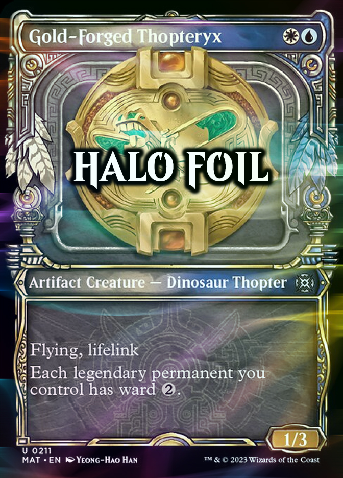 Gold-Forged Thopteryx March of the Machine: The Aftermath Collectors ...