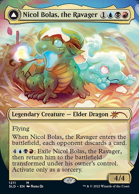 Nicol Bolas, the Ravager // Nicol Bolas, the Arisen Secret Lair Drop ...
