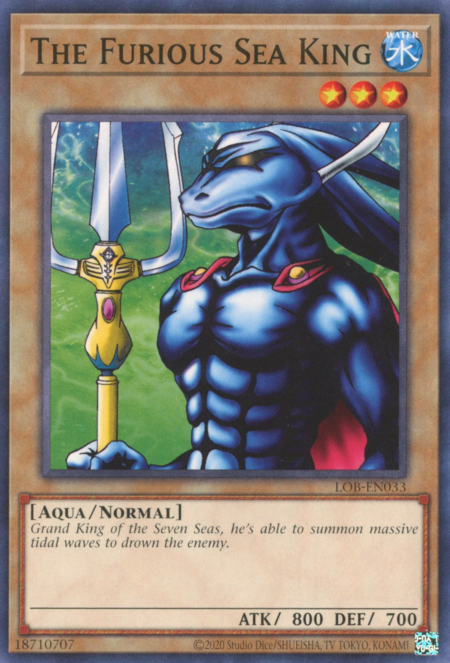 Furioso Re dei Mari Legend of Blue Eyes White Dragon (25th Anniversary ...