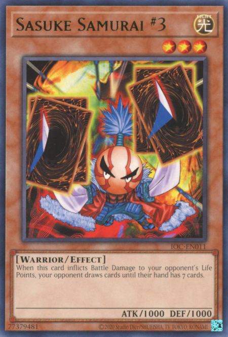 Samurai Sasuke #3 Invasion of Chaos (25th Anniversary Edition) | Yu-Gi ...