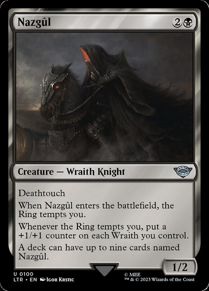 Nazgûl The Lord of the Rings: Tales of Middle-earth | Magic | CardTrader