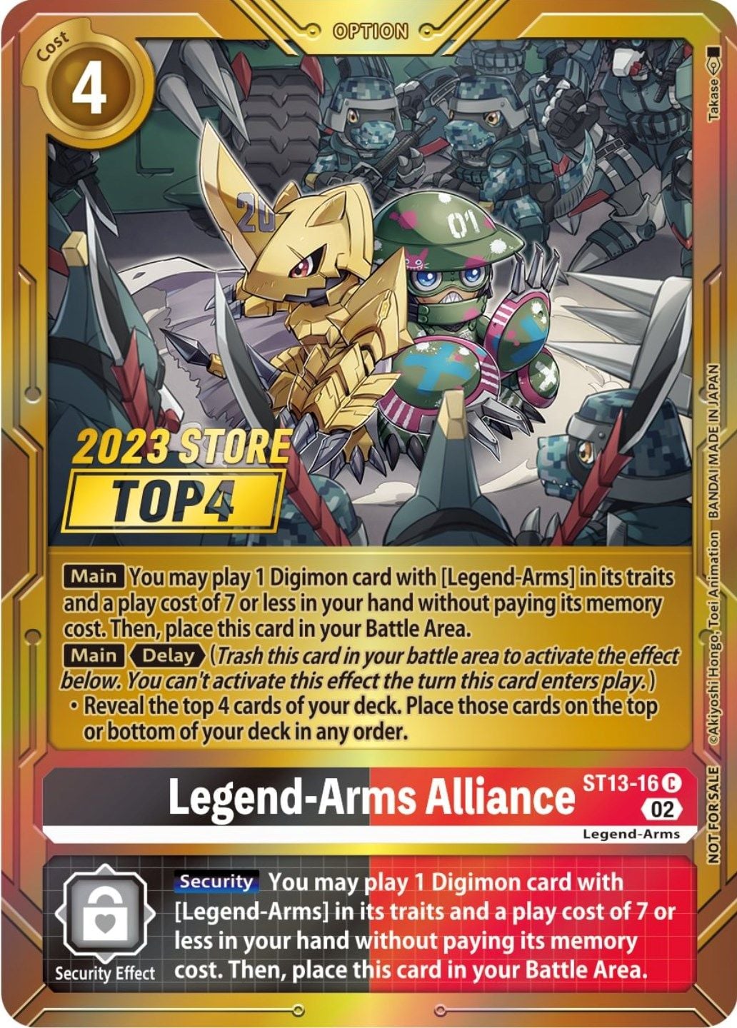 Legend-Arms Alliance Championship 2023 | Digimon | CardTrader