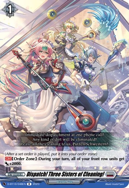 Dispatch! Three Sisters of Cleaning! Dragon Masquerade | Vanguard ...