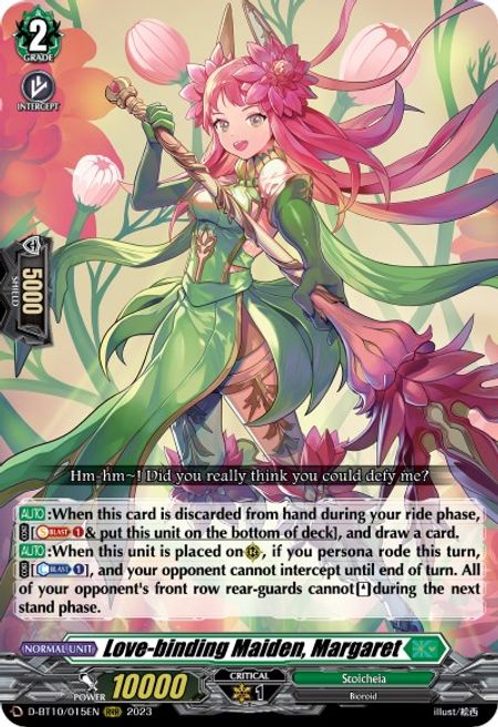 Love-binding Maiden, Margaret Dragon Masquerade | Vanguard | CardTrader