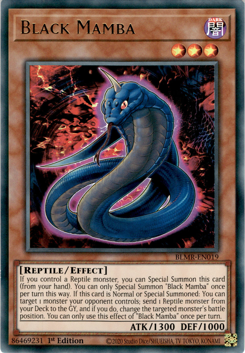 Mamba Negra Battles of Legend: Monstrous Revenge | Yu-Gi-Oh! | CardTrader