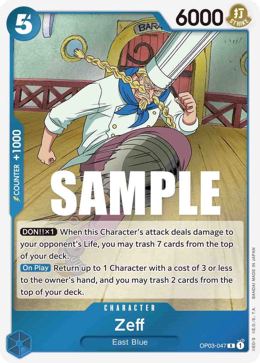 Zeff OP-03: Pillars of Strength | One Piece | CardTrader