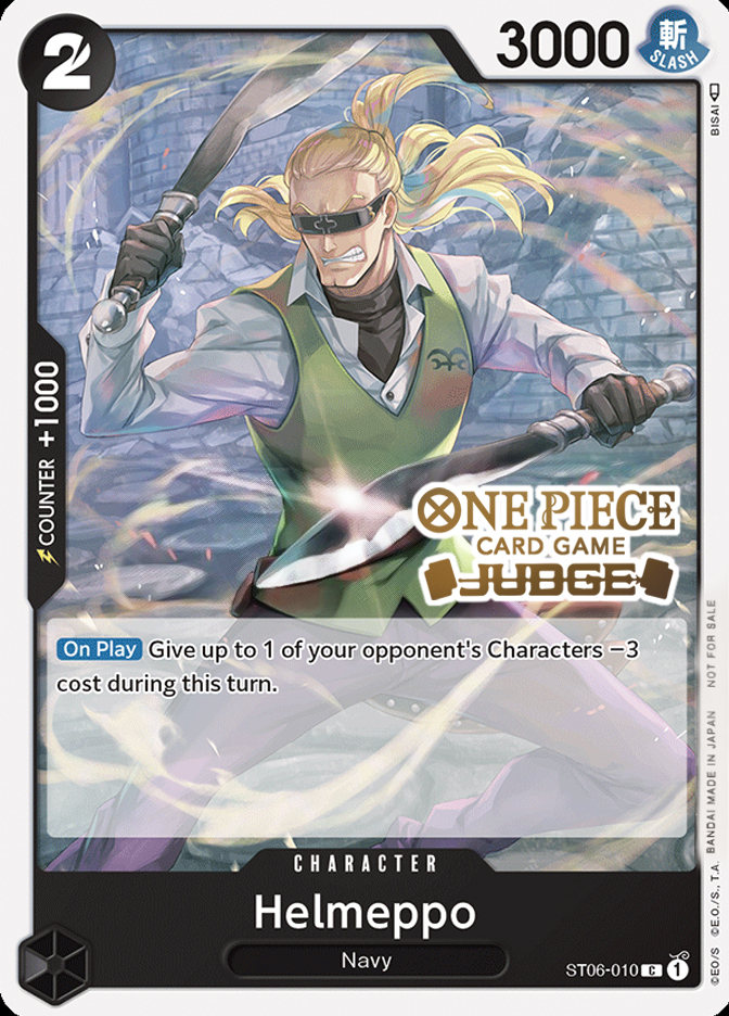 Helmeppo Judge Promos | One Piece | CardTrader