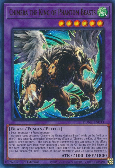 Chimera, Re delle Bestie Fantasma Duelist Nexus | Yu-Gi-Oh! | CardTrader