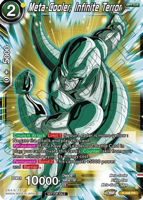 Meta-Cooler, Infinite Terror Promo | Dragon Ball Super | CardTrader