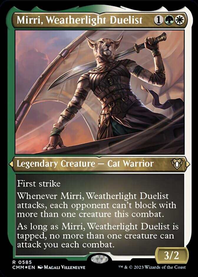 Mirri, Weatherlight Duelist Commander Masters Collectors | Magic ...