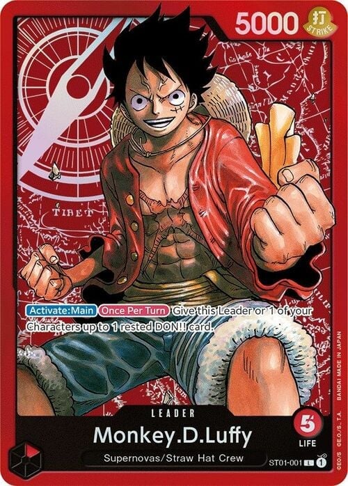 Monkey.D.Luffy Reprints - Revision Pack | One Piece | CardTrader