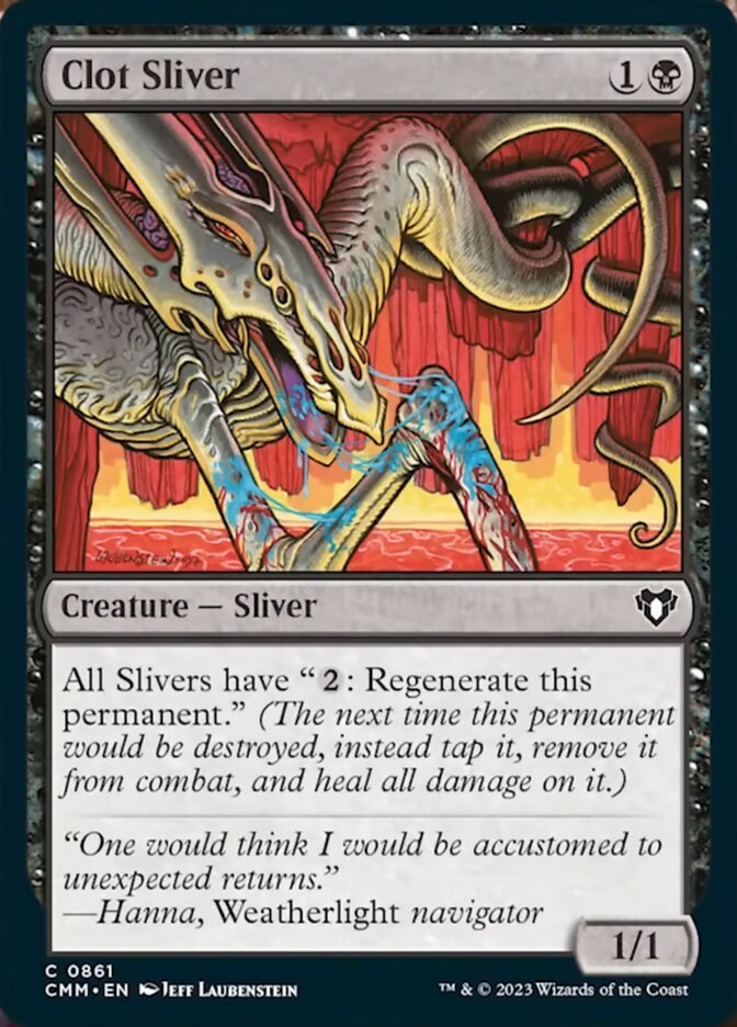 Clot Sliver Commander Masters Decks | Magic | CardTrader
