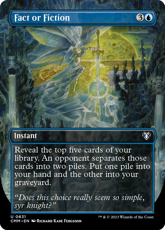 Fact or Fiction Commander Masters Collectors | Magic | CardTrader
