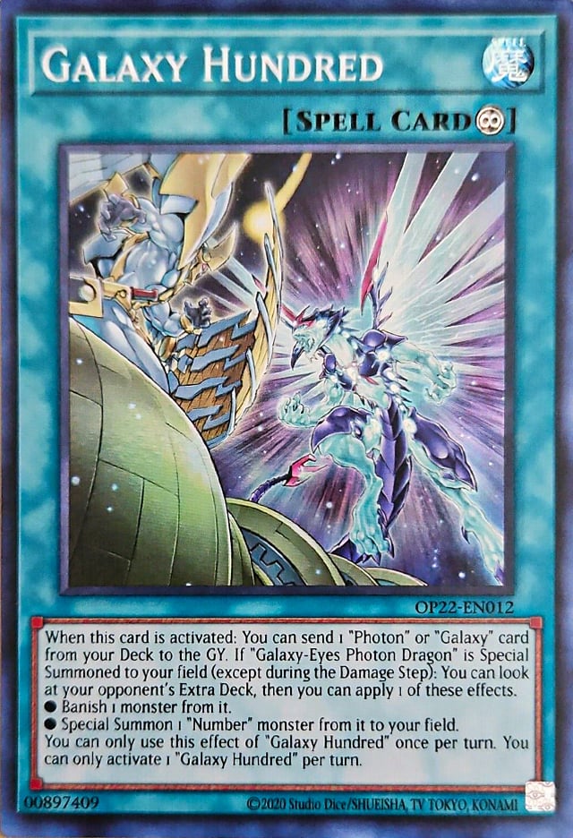 Galaxy Hundred OTS Tournament Pack 22 | Yu-Gi-Oh! | CardTrader