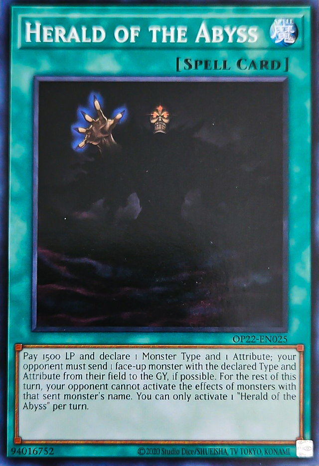 Herald of the Abyss OTS Tournament Pack 22 | Yu-Gi-Oh! | CardTrader
