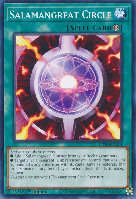 Salamangreat Circle Legendary Duelists: Soulburning Volcano | Yu-Gi-Oh ...
